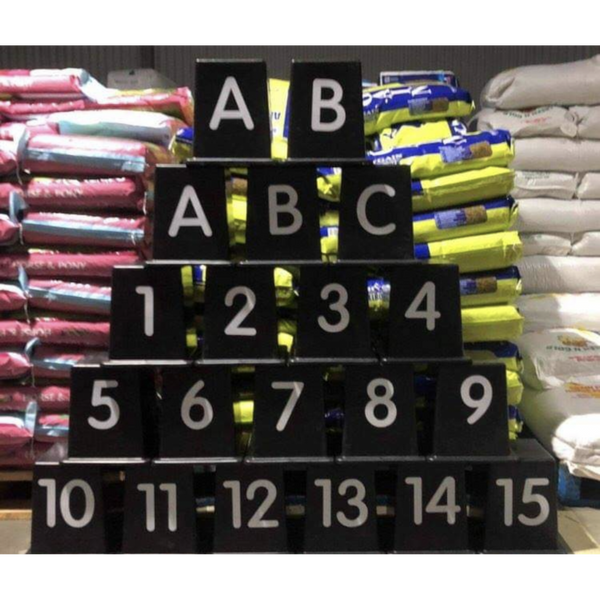 Show Jump Numbers - Black Boxes