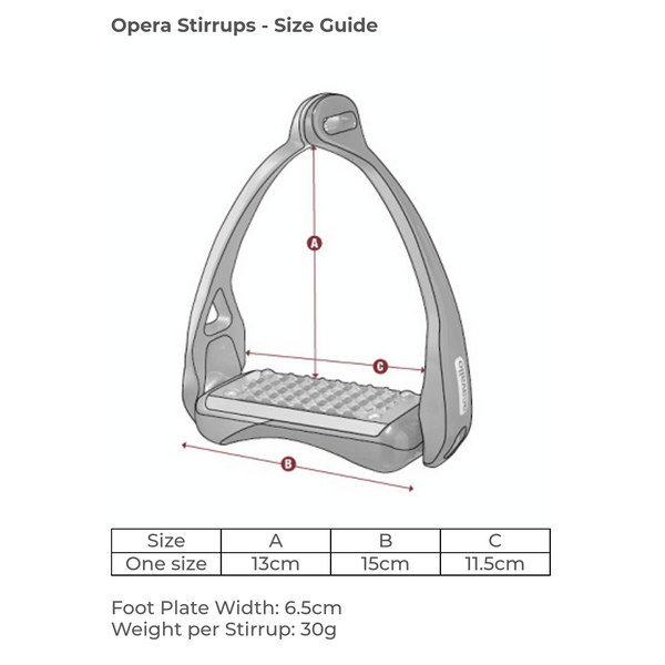 Acavallo Opera Stirrup